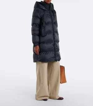 Max Mara The Cube Hooded Quilted Down Coat