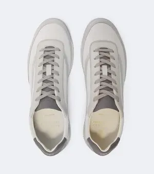 Brunello Cucinelli Leather-trimmed Sneakers