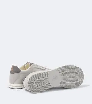 Brunello Cucinelli Leather-trimmed Sneakers