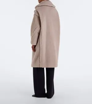 Max Mara Alpaca, Wool, And Silk Teddy Coat