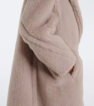 Max Mara Alpaca, Wool, And Silk Teddy Coat