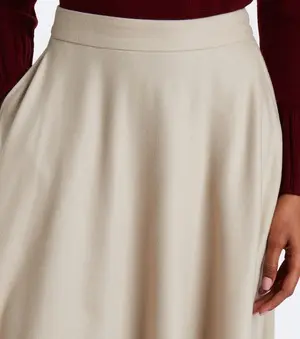 Max Mara Wool Midi Skirt