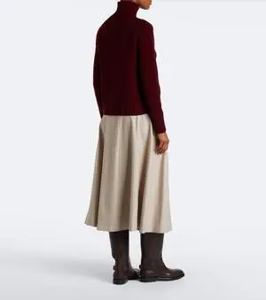 Max Mara Wool Midi Skirt