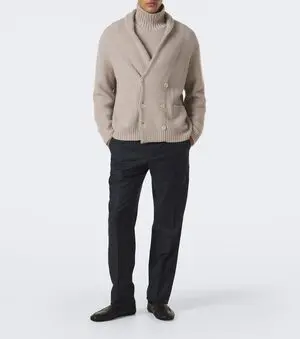 Agnona Wool Straight Pants