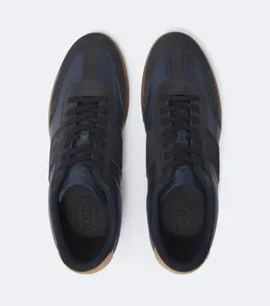 TOD'S Tabs Leather And Suede Sneakers