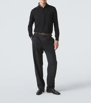 Agnona Wool Polo Sweater
