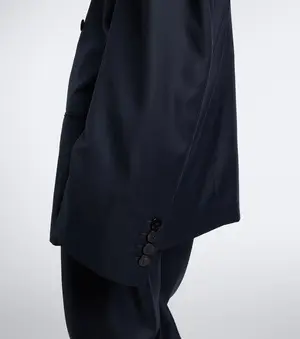Gucci Double-breasted Oversized Wool Blazer