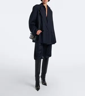 Gucci Double-breasted Oversized Wool Blazer