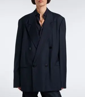 Gucci Double-breasted Oversized Wool Blazer