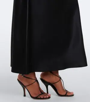 JOSEPH Isaak Silk Satin Maxi Skirt