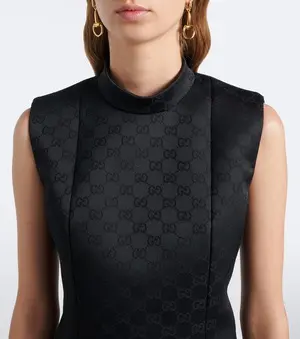 Gucci Gg Jacquard Mini Dress