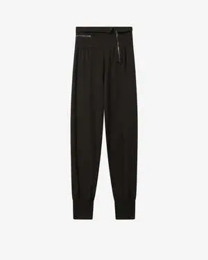 Isabel Marant Étoile Silk Bourette Harem Pants