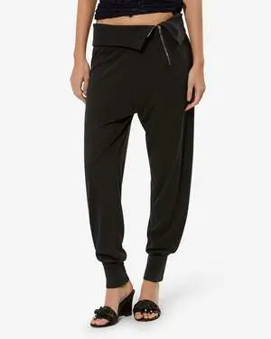 Isabel Marant Étoile Silk Bourette Harem Pants