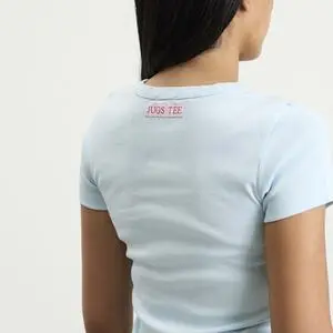 FRUITY BOOTY Graphic V-neck T-shirt
