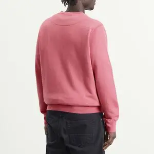 Stone Island Organic Cotton Fleece Sweatshirt - Geranium