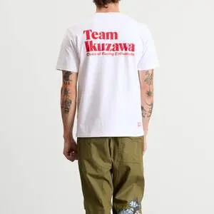 TEAM IKUZAWA Organic Cotton Printed Logo T-shirt
