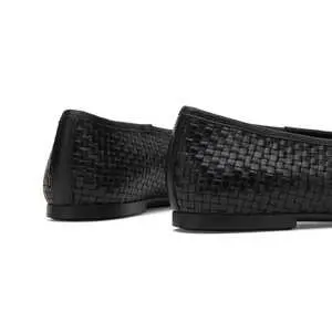 VAGABOND SHOEMAKERS Aleya Braided Leather Ballet Flats