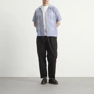Universal Works Oxford Shirting Embroidered Shirt