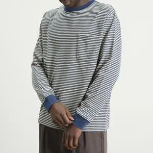 BEAMS Striped Long Sleeve T-shirt