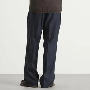 Nn07 Kay Pleated Trousers - Deep Navy