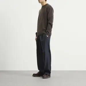 Nn07 Kay Pleated Trousers - Deep Navy