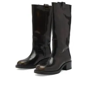 ALOHAS Sajan Vintage Effect Leather Boots