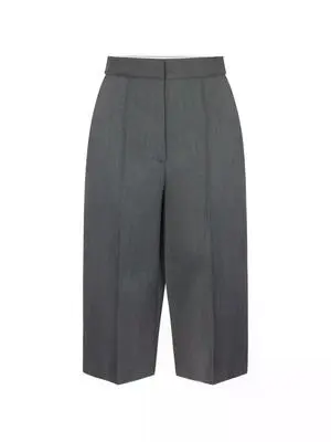 Elisabetta Franchi Cool Wool Bermuda Shorts