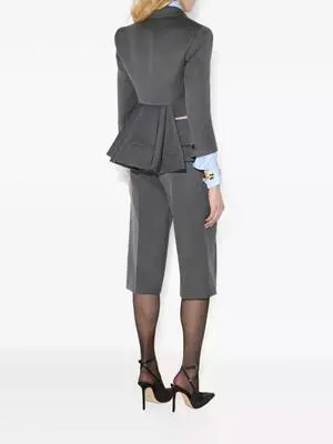 Elisabetta Franchi Cool Wool Bermuda Shorts