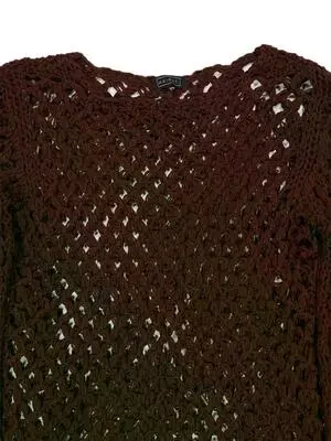 HAIGHT. Flavia Open-knit Mini Dress