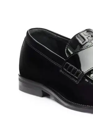 Gcds Monogram Embossed Patent Loafers