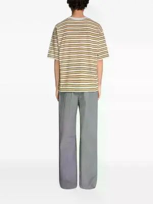 Dries Van Noten Striped Cotton T-shirt