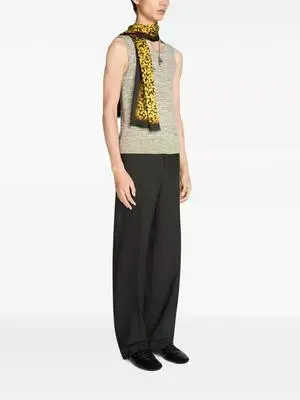 Dries Van Noten Embroidered Wool Sweater