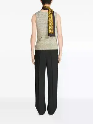 Dries Van Noten Embroidered Wool Sweater