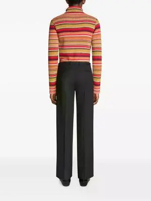 Dries Van Noten Ribbed Wool Cardigan