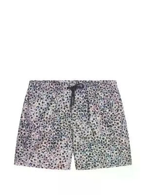 Dries Van Noten Printed Swim Shorts - Grey