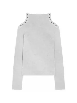 Dries Van Noten Cotton Turtleneck T-shirt - Grey