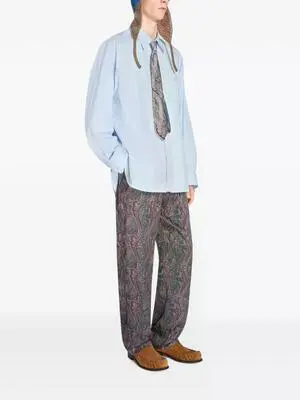 Dries Van Noten Loose Cotton Shirt