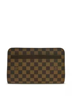 LOUIS VUITTON 2010 Saint Louis Clutch Bag - Brown