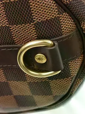 LOUIS VUITTON Damier Speedy Bandoulière Tote Bag - Brown