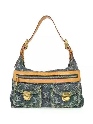 LOUIS VUITTON 2006 Pm Baggy Shoulder Bag - Blue