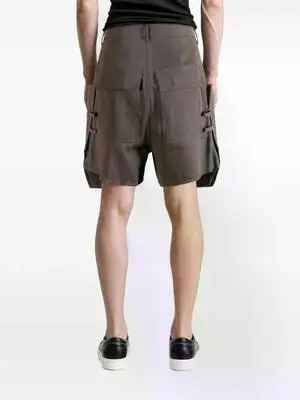 Rick Owens Raw-edge Panelled Shorts