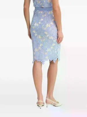FRACOMINA Guipure Lace Midi Skirt
