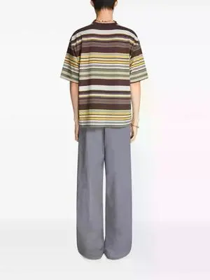 Dries Van Noten Striped Cotton T-shirt