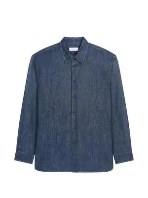 Dries Van Noten Loose Denim Shirt