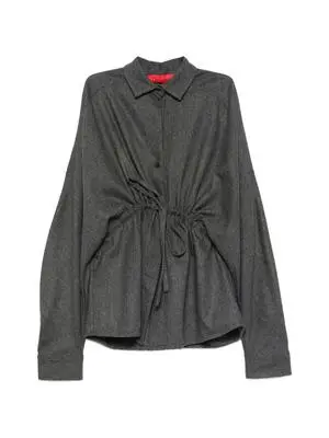 THELATEST E-dalida Drawstring-waist Shirt