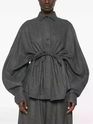THELATEST E-dalida Drawstring-waist Shirt