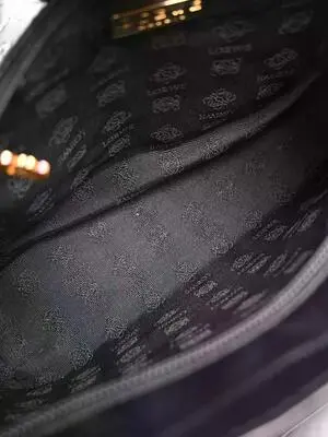 Loewe 1990-2000s Debossed Logo Tote Bag