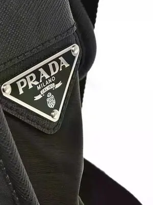 Prada 2010s Tessuto Buckle-fastening Shoulder Bag