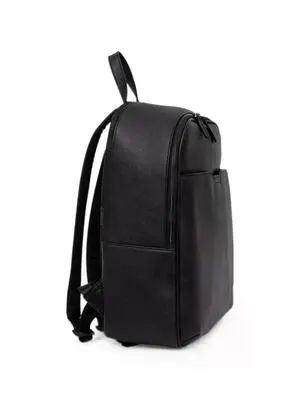 Armani Exchange Logo-print Pebbled Backpack
