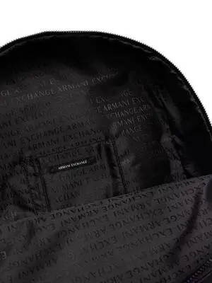 Armani Exchange Logo-print Pebbled Backpack